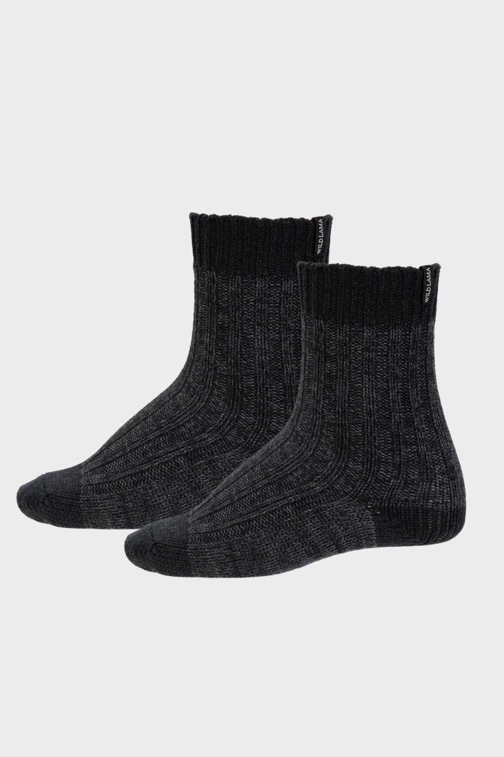 Calcetín Outdoor Tepe Fibras Sustentables Negro | Wild Lama