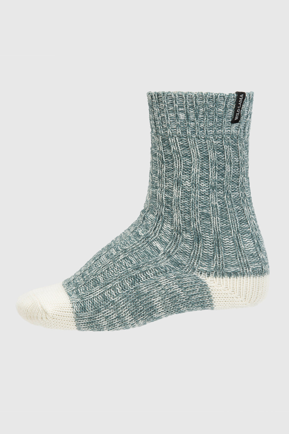Calcetín Outdoor Tepe Fibras Sustentables Verde | Wild Lama