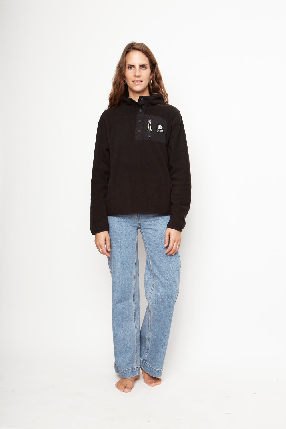 Polar Lava Woman Reciclado Negro Mujer | Wild Lama