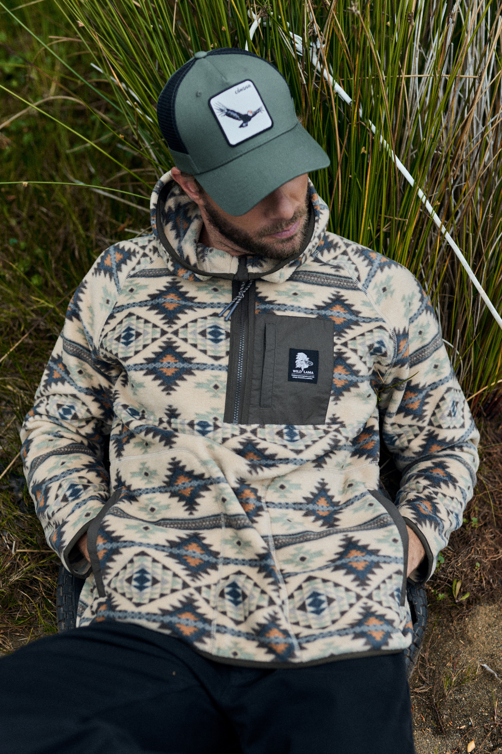 Polar Ambro Reciclado Beige Hombre – Wild Lama