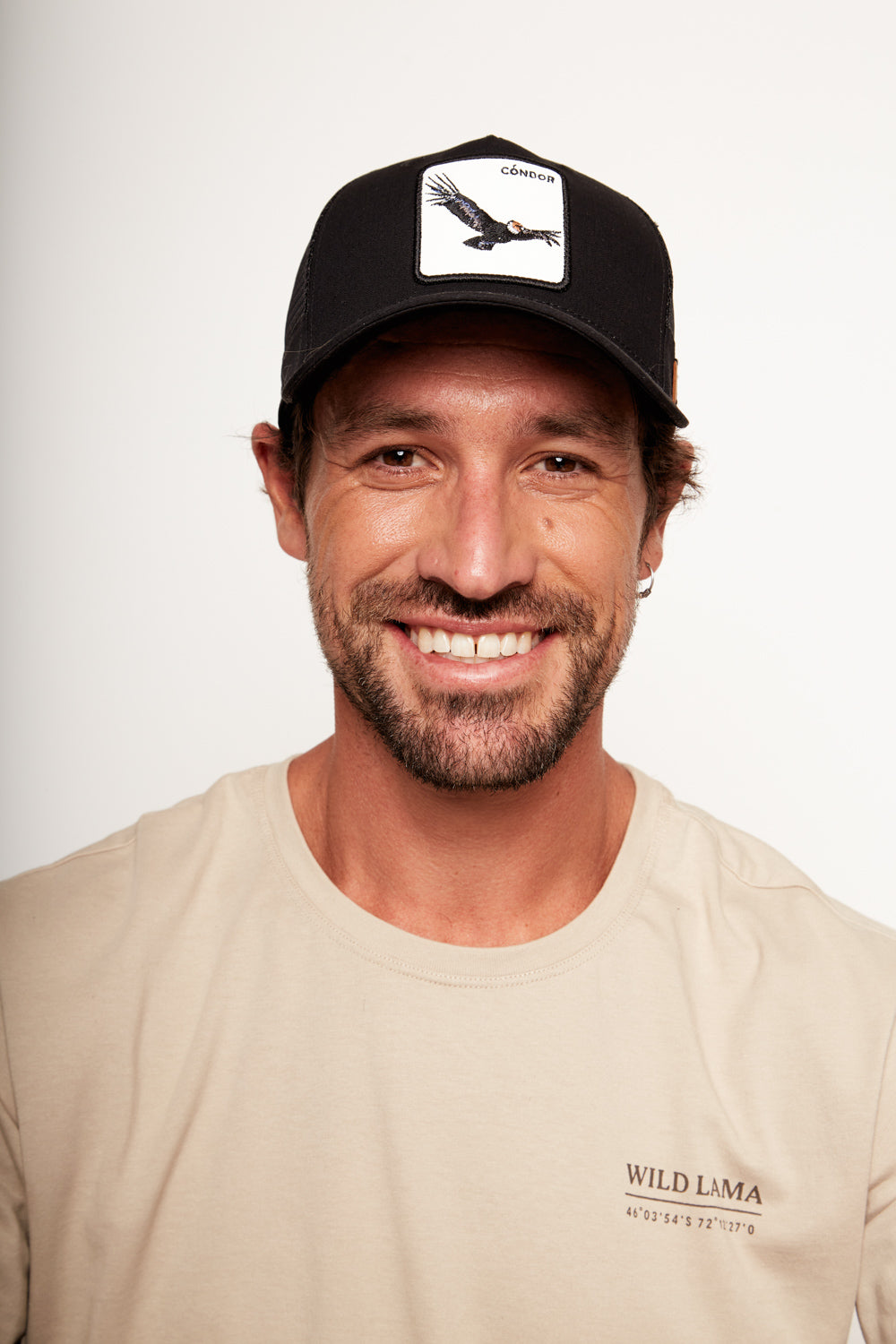 Jockey Cóndor Algodón Orgánico Negro | Wild Lama