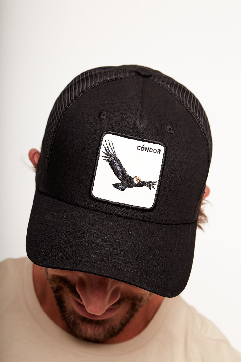 Jockey Cóndor Algodón Orgánico Negro | Wild Lama